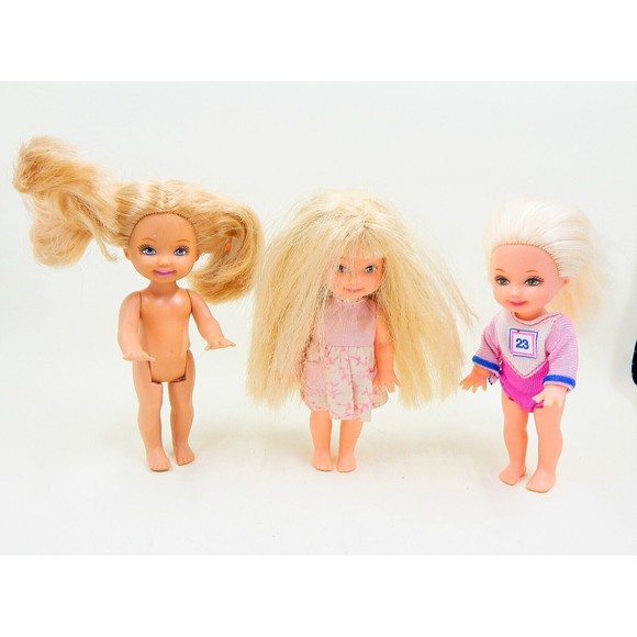 Mattel | Toys | Mattel Barbie Kelly Friends Doll Blonde Hair 994 Lot Of ...